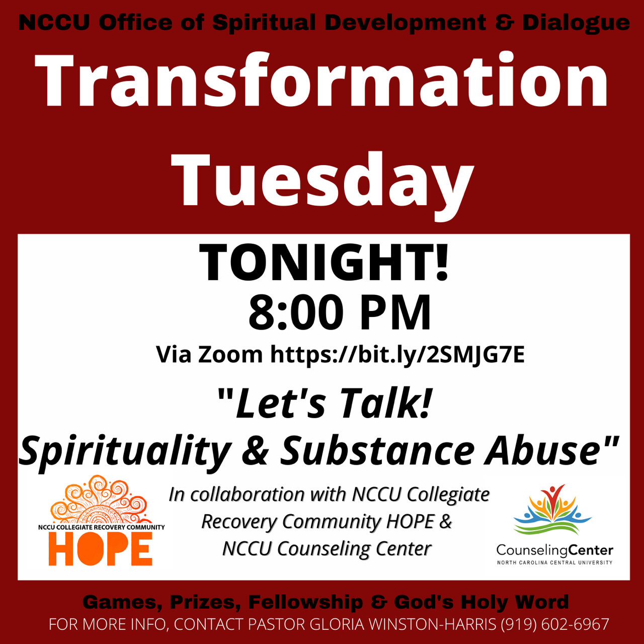 Transformation Tuesday - NCCU Wesley